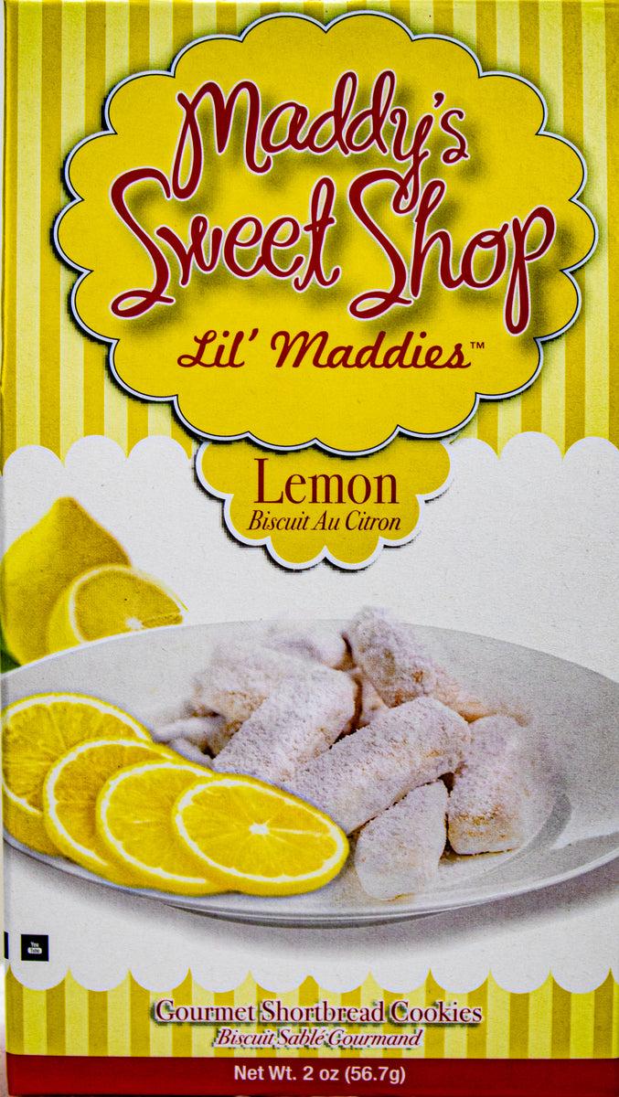 Maddy's Lemon Snaps 2 oz Box (16pk) – Flathau's Fine Foods