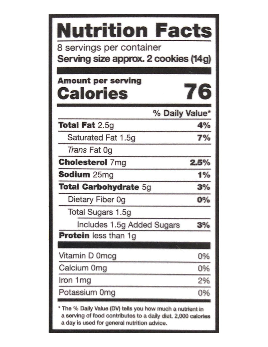 All Natural Shortbread 4oz Box – Flathau's Fine Foods
