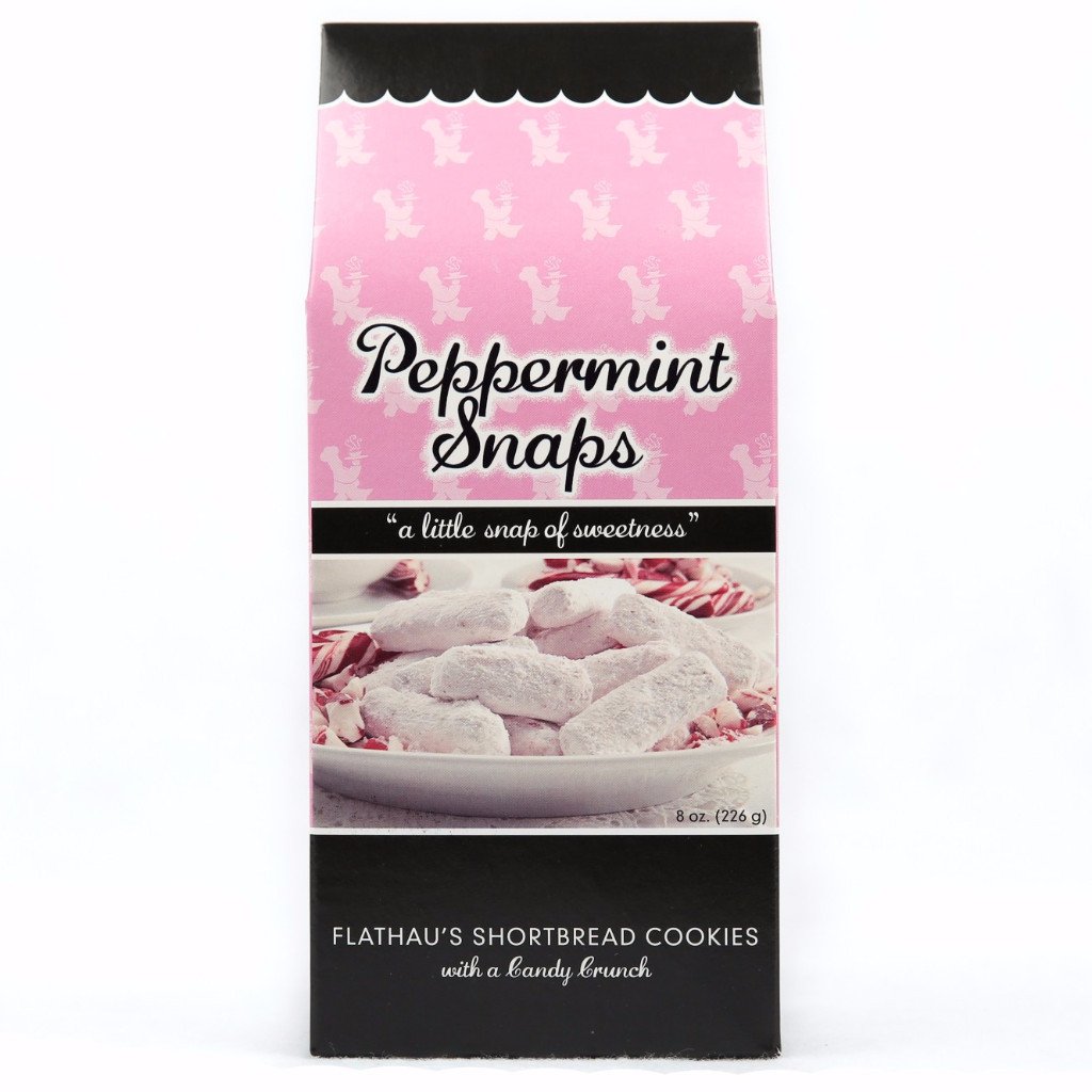 Peppermint Snaps 8oz Box – Flathau's Fine Foods
